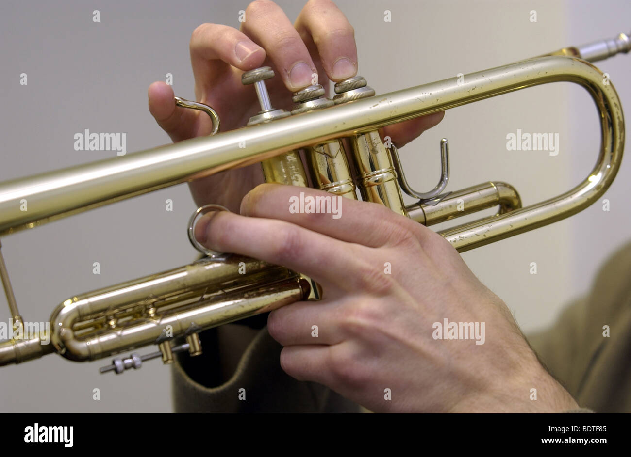 Trumpet play hi-res stock photography and images - Alamy