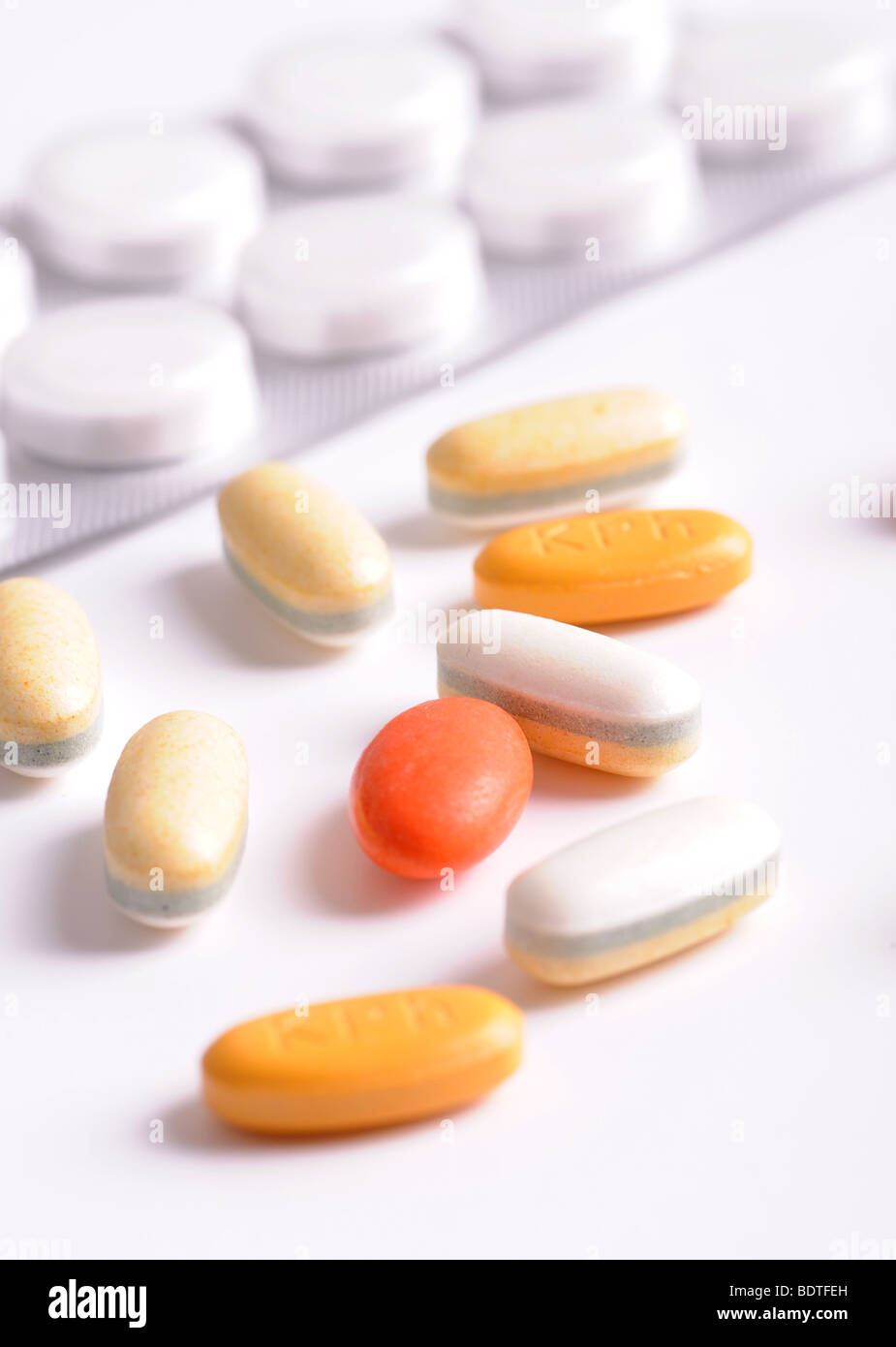 pills close up CUTOUT Stock Photo - Alamy