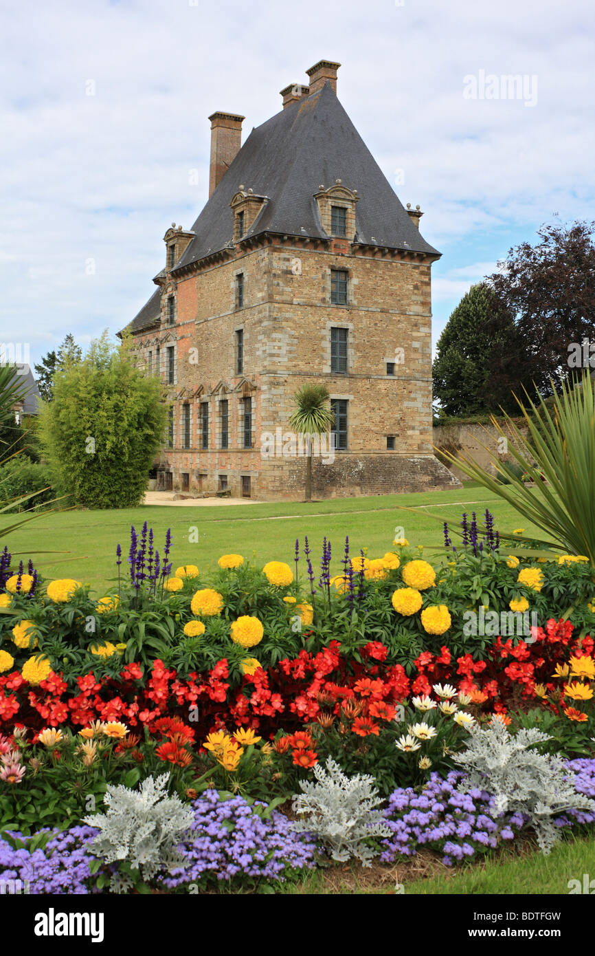 Chateau montgomery ducey normandy france hi-res stock photography and ...