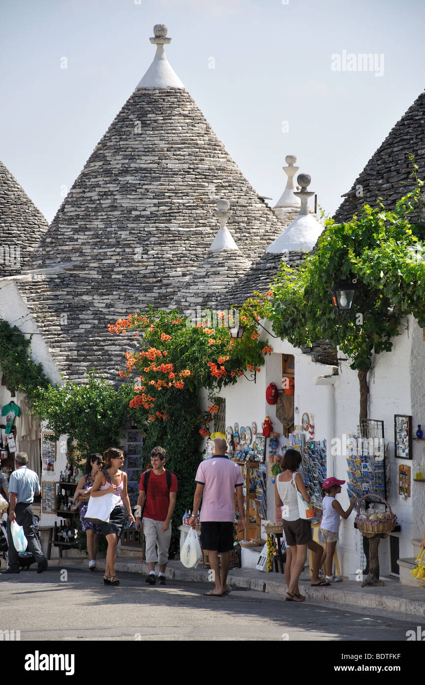 The Trulli of Alberobello, Alberobello, Bari Province, Puglia Region ...
