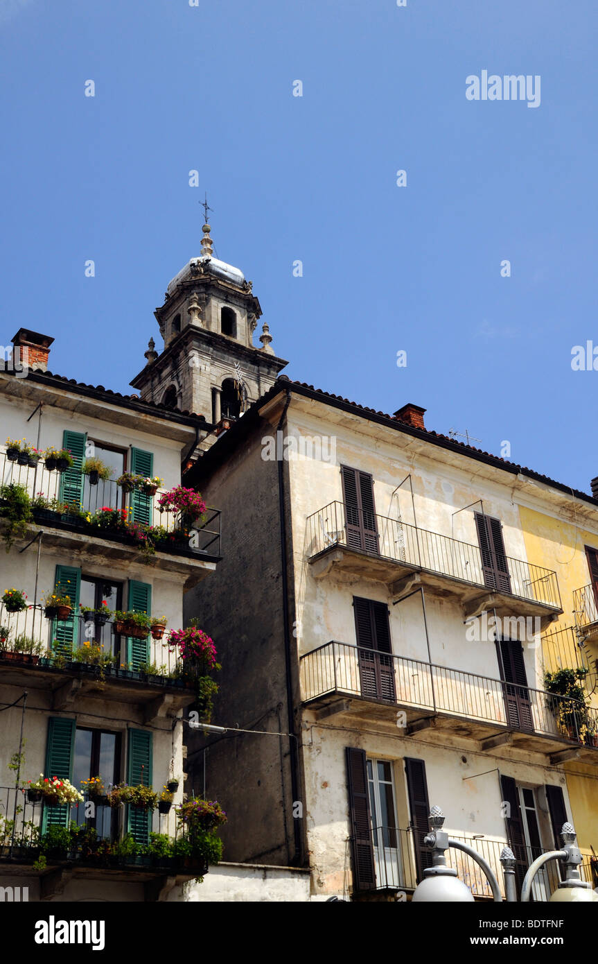 Pallanza on Lake Maggiore in the Northern Italian Lakes Stock Photo - Alamy