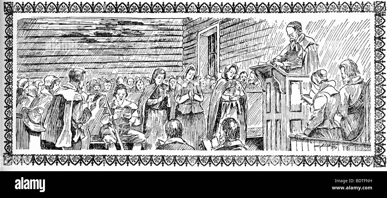 William brewster pilgrim Black and White Stock Photos & Images - Alamy