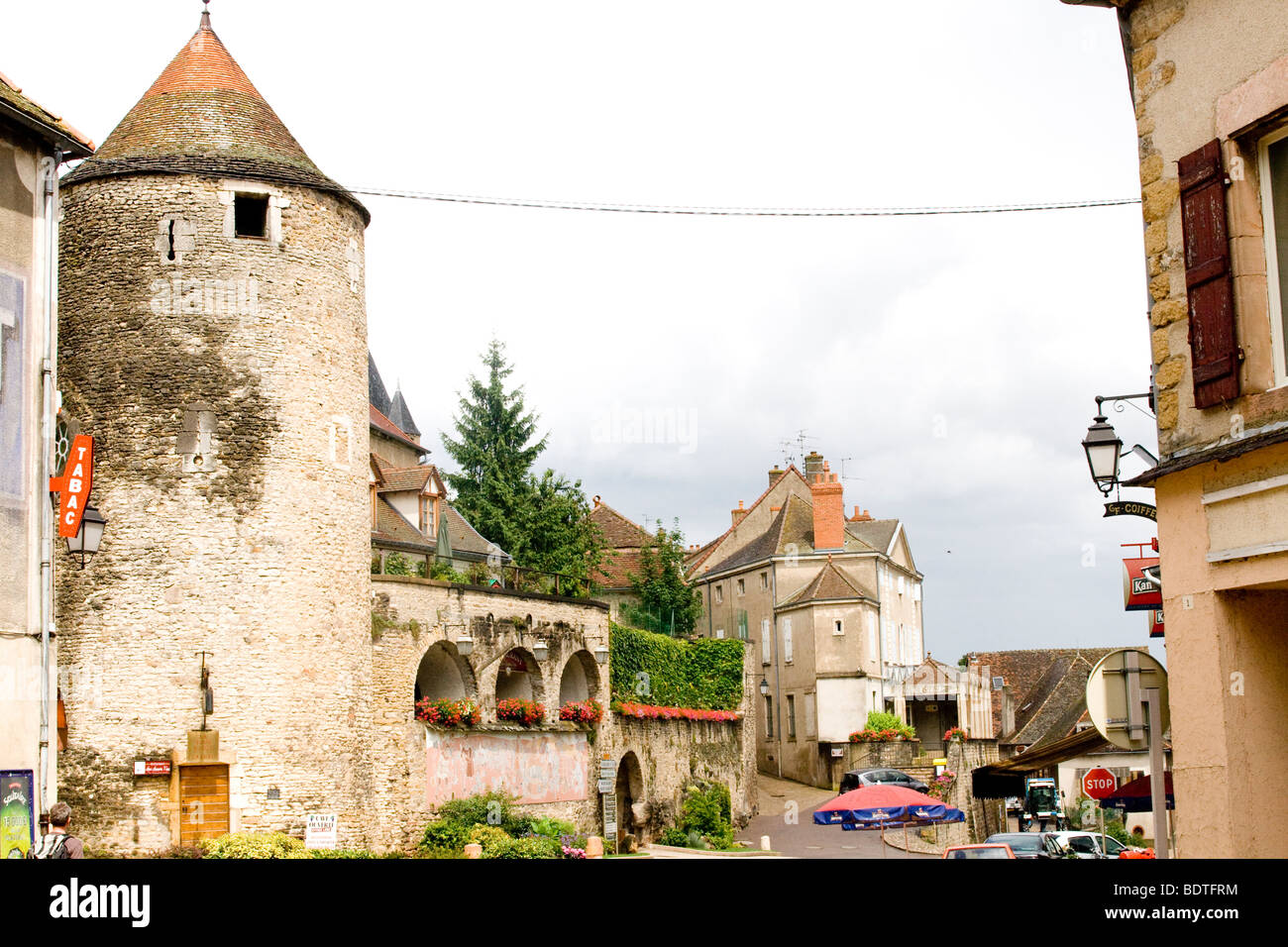 Buxy in the Burgundy region of France Stock Photo - Alamy