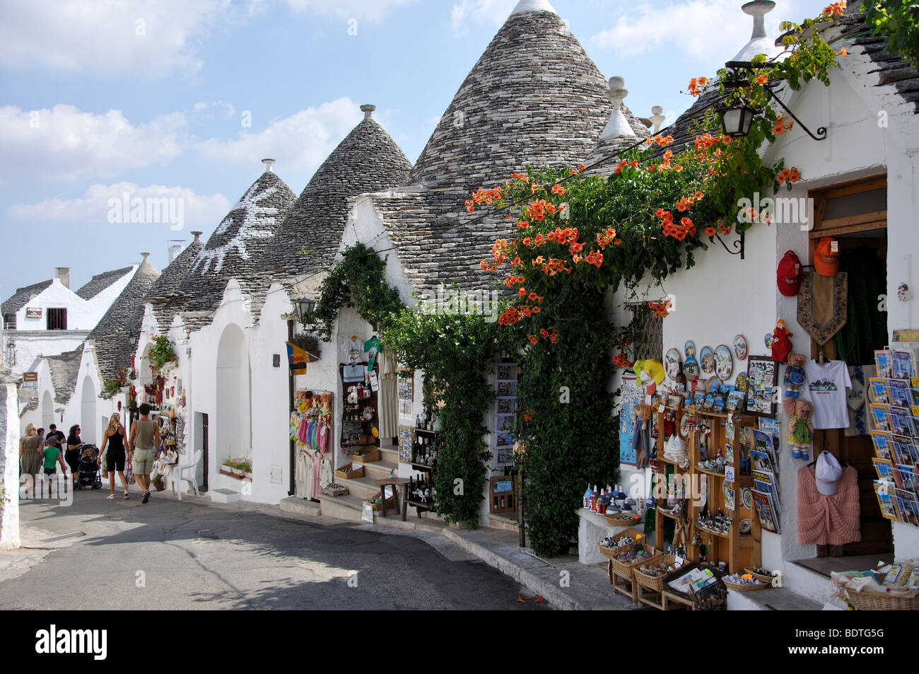 The Trulli of Alberobello, Alberobello, Bari Province, Puglia Region ...