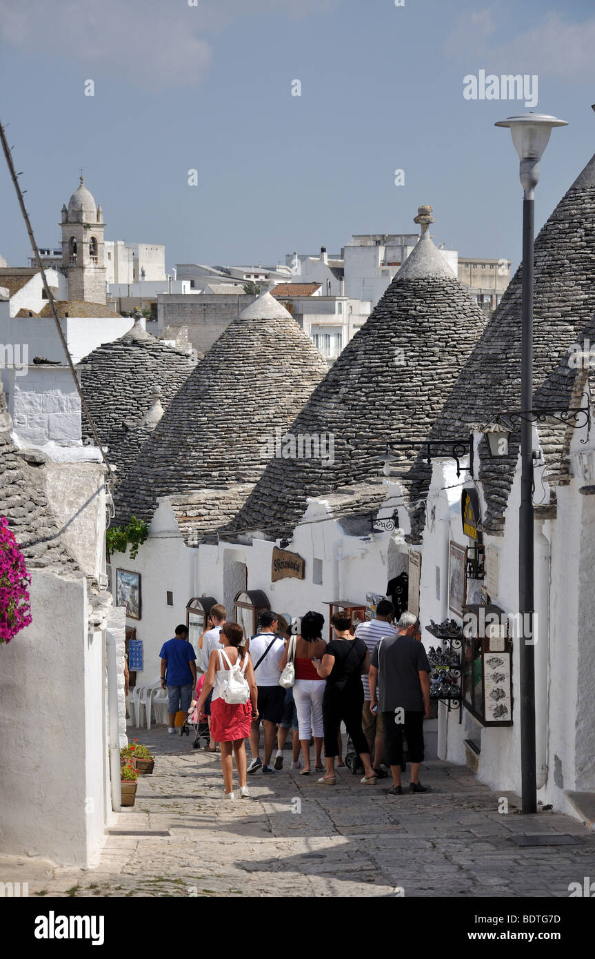 The Trulli of Alberobello, Alberobello, Bari Province, Puglia Region ...