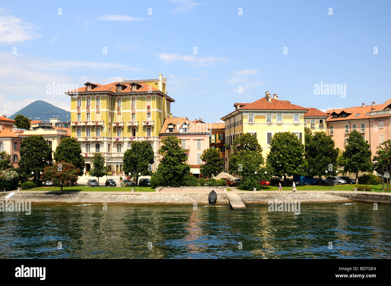 Pallanza on Lake Maggiore in the Northern Italian Lakes Stock Photo - Alamy