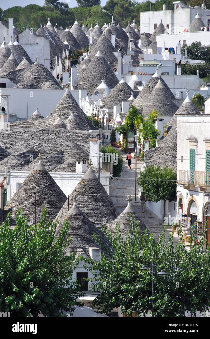 The Trulli of Alberobello, Alberobello, Bari Province, Puglia Region ...