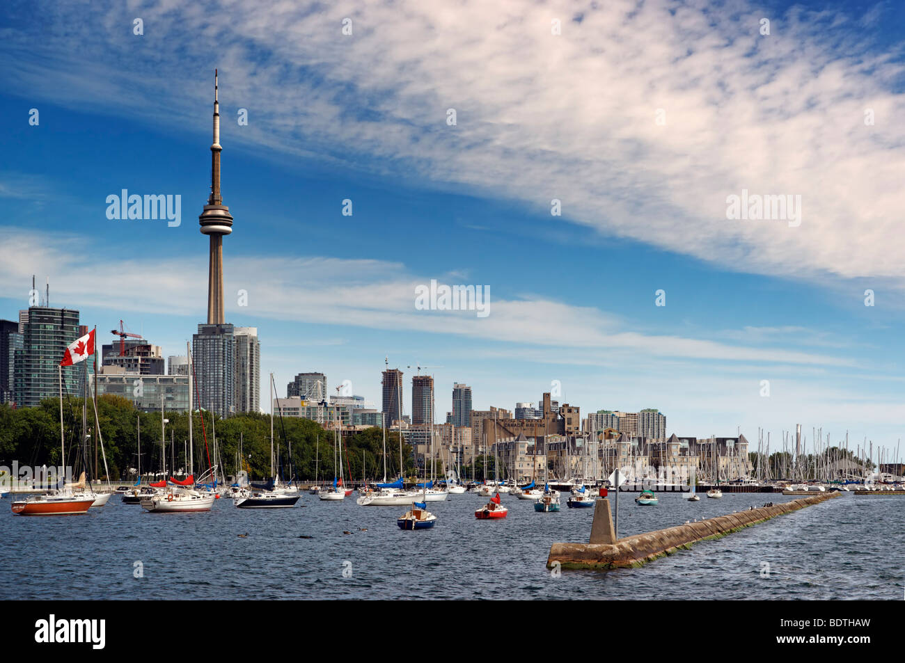 Toronto from Ontario Place Stock Photo - Alamy