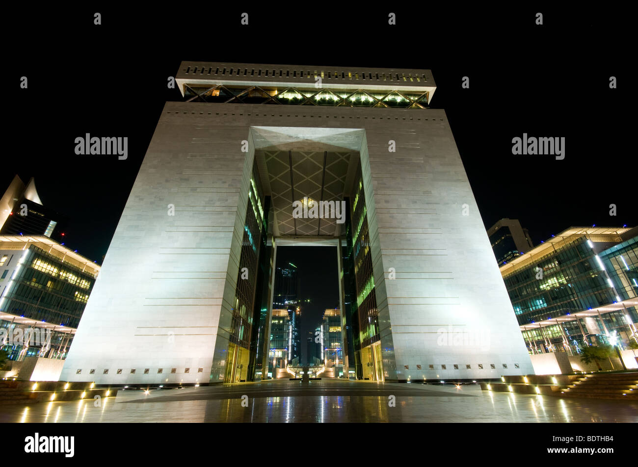 The Gate, DIFC, Dubai Stock Photo - Alamy