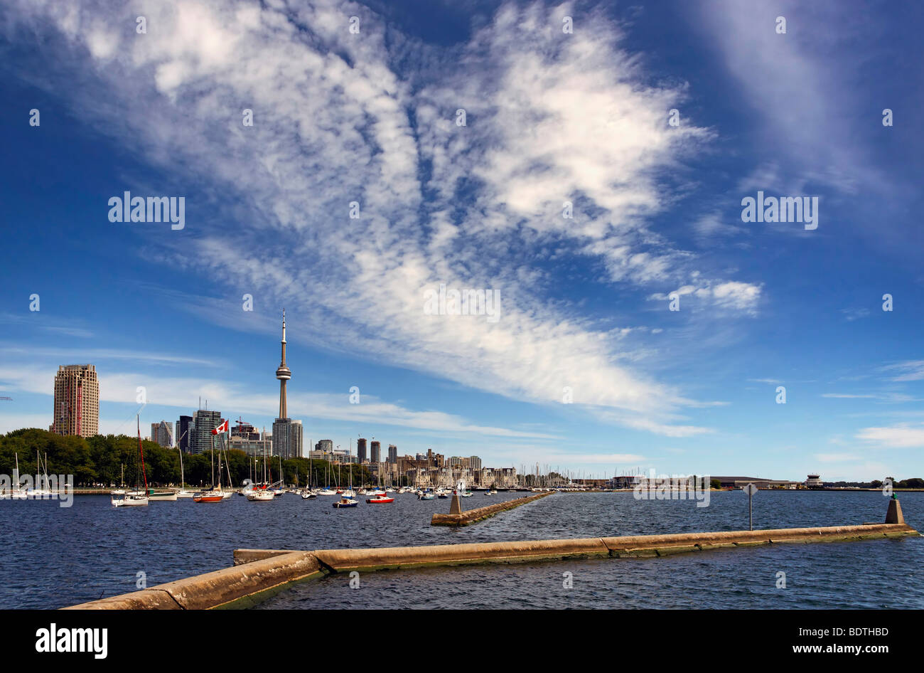 Toronto from Ontario Place Stock Photo - Alamy