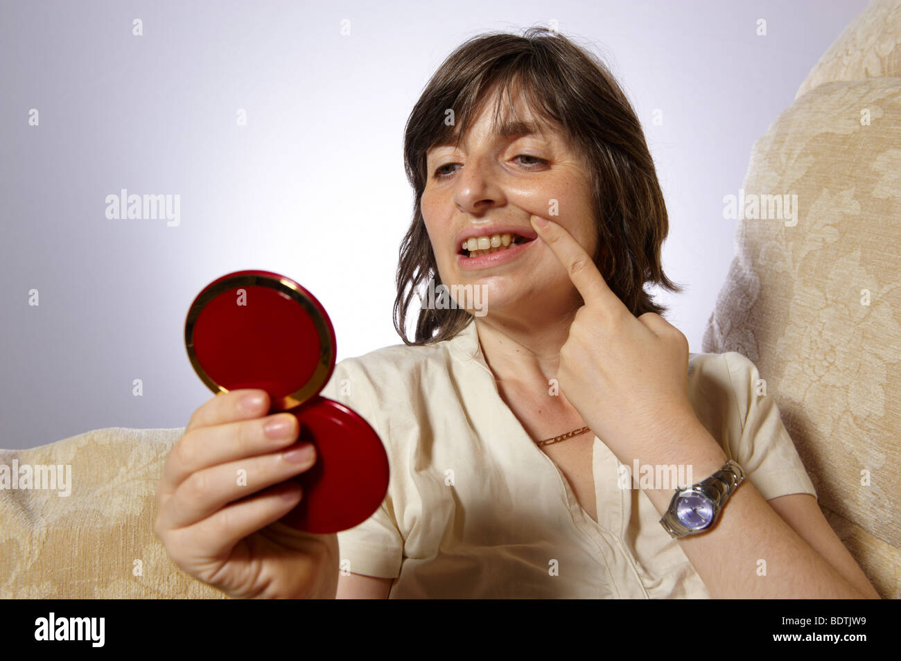 Woman rotten teeth hi-res stock photography and images - Alamy