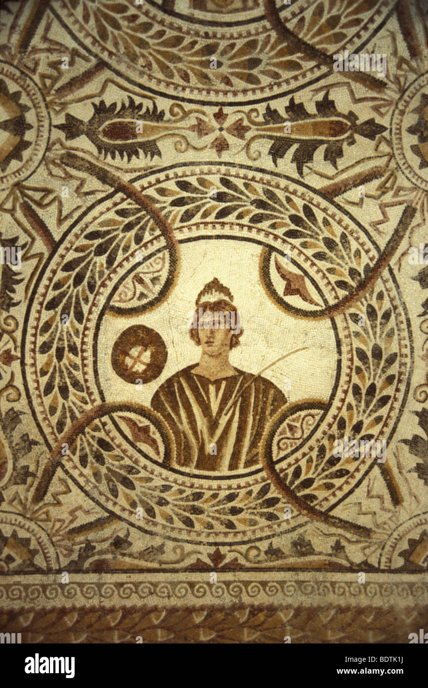 tunisia, Carthage mosaics Stock Photo - Alamy
