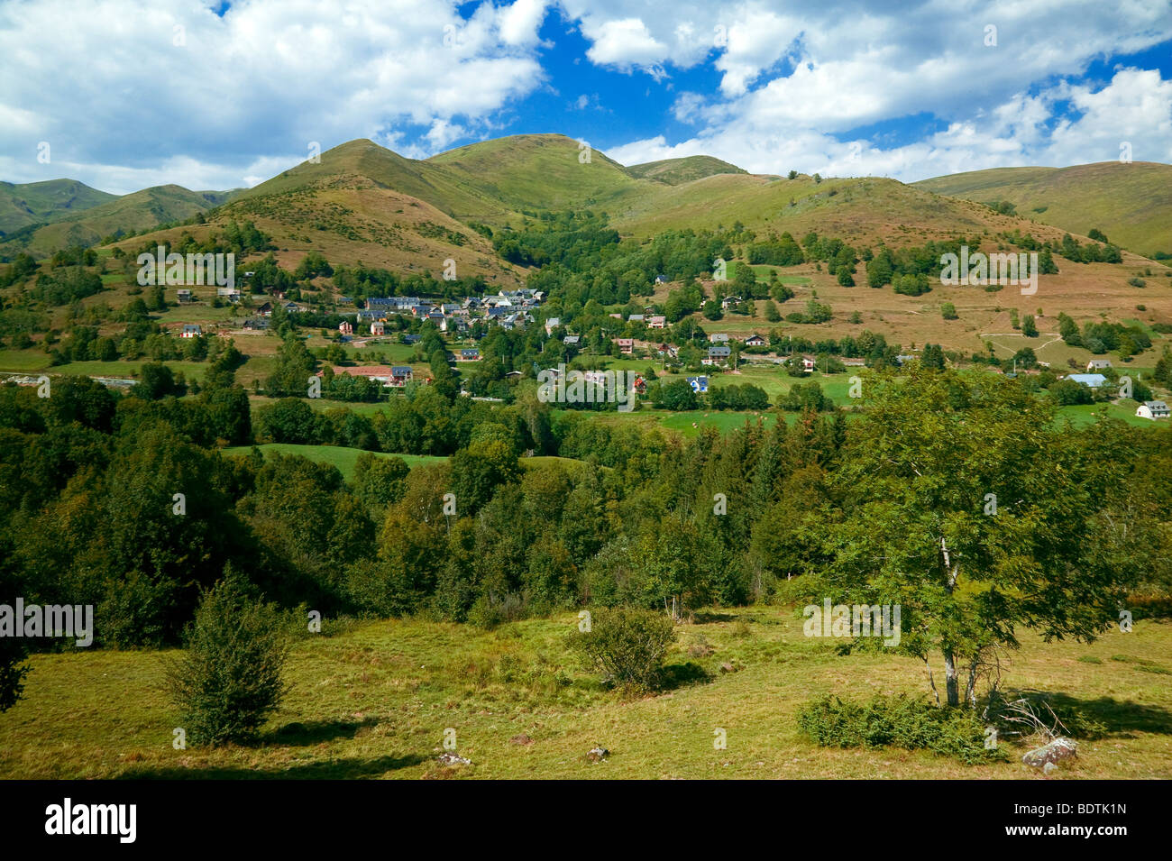 ROAD OF PEYRESOURDE, HAUTES PYRENEES, FRANCE Stock Photo - Alamy