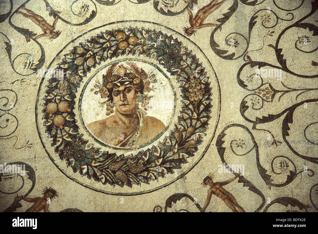 tunisia, Carthage mosaics Stock Photo - Alamy