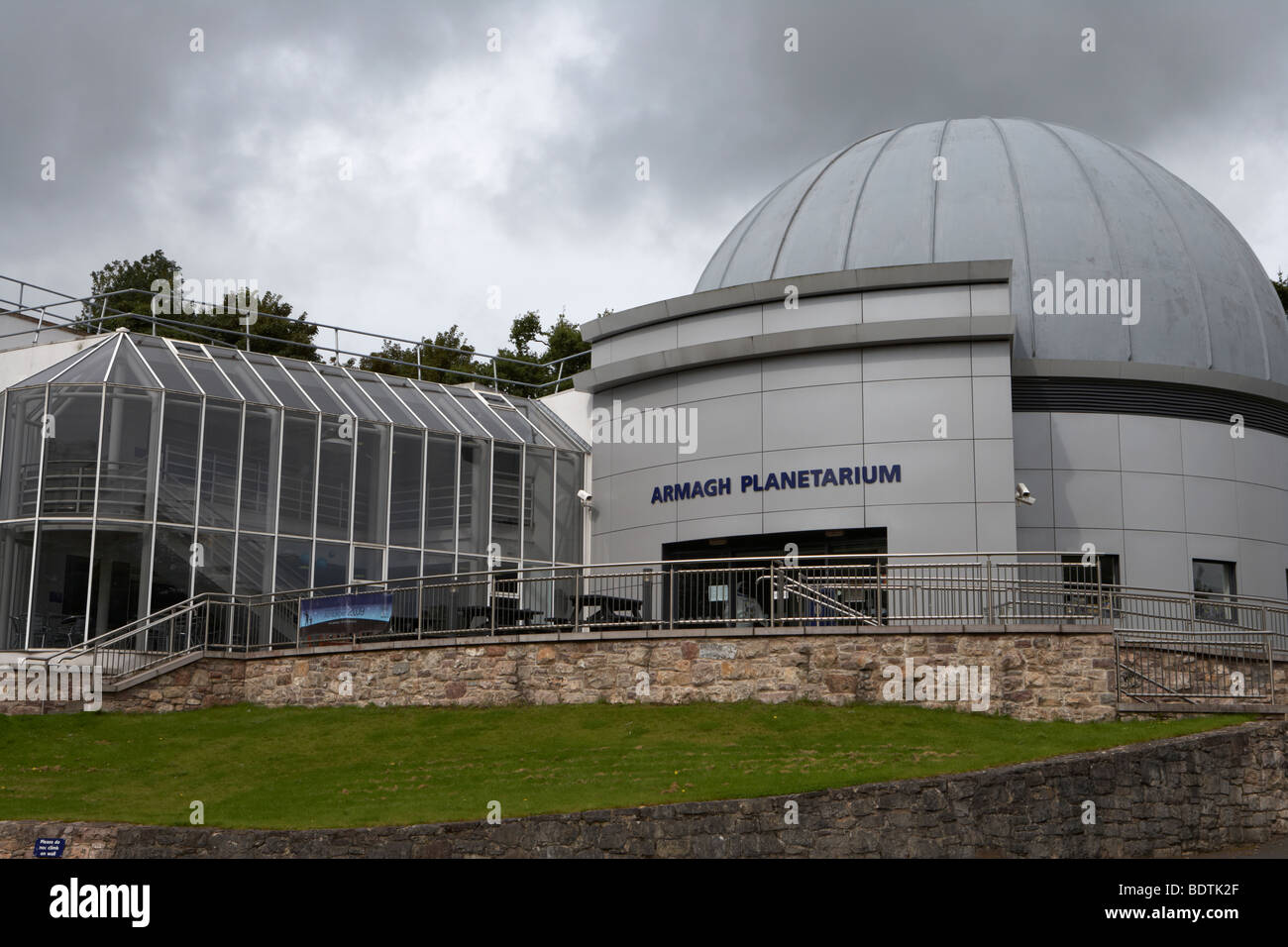 entrance to the armagh planetarium county armagh northern ireland uk ...