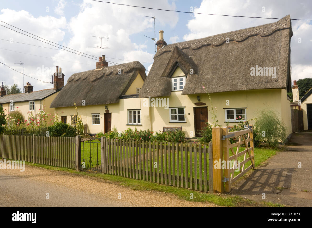 Uk england suffolk clare village hi-res stock photography and images ...