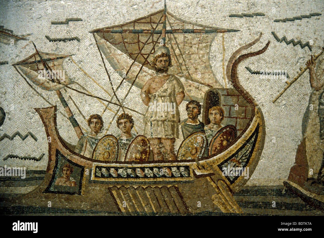 tunisia, Carthage mosaics Stock Photo - Alamy