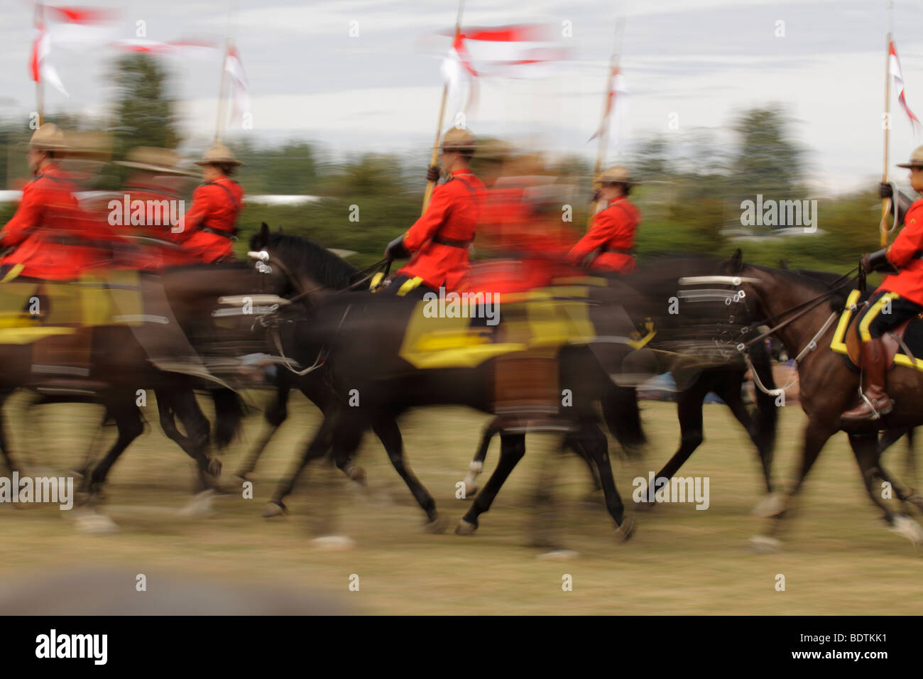 Royal Canadian Mounted Police musical ride-Victoria, British Columbia ...