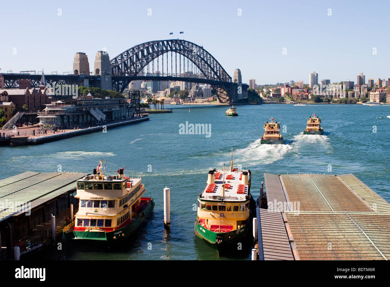 Ferry boats at Circular Quay in Sydney, Australia Stock Photo - Alamy