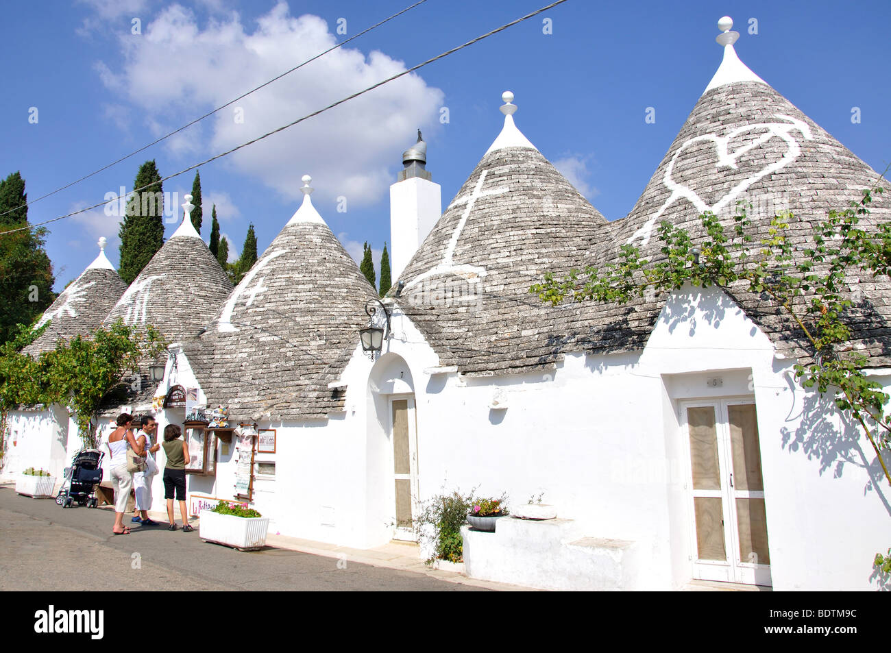 The Trulli of Alberobello, Alberobello, Bari Province, Puglia Region ...