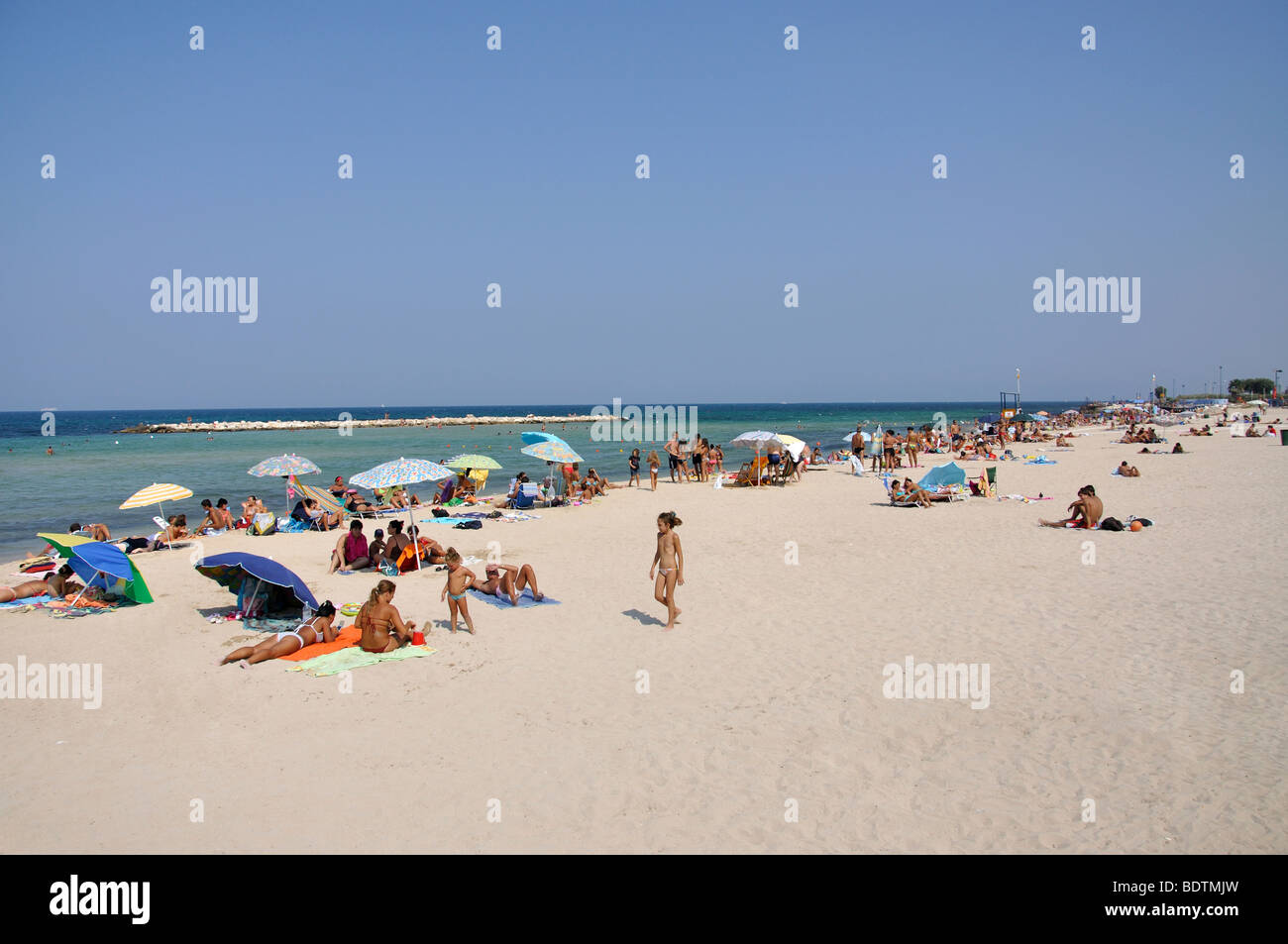City beach, Bari, Bari Province, Puglia Region, Italy Stock Photo - Alamy
