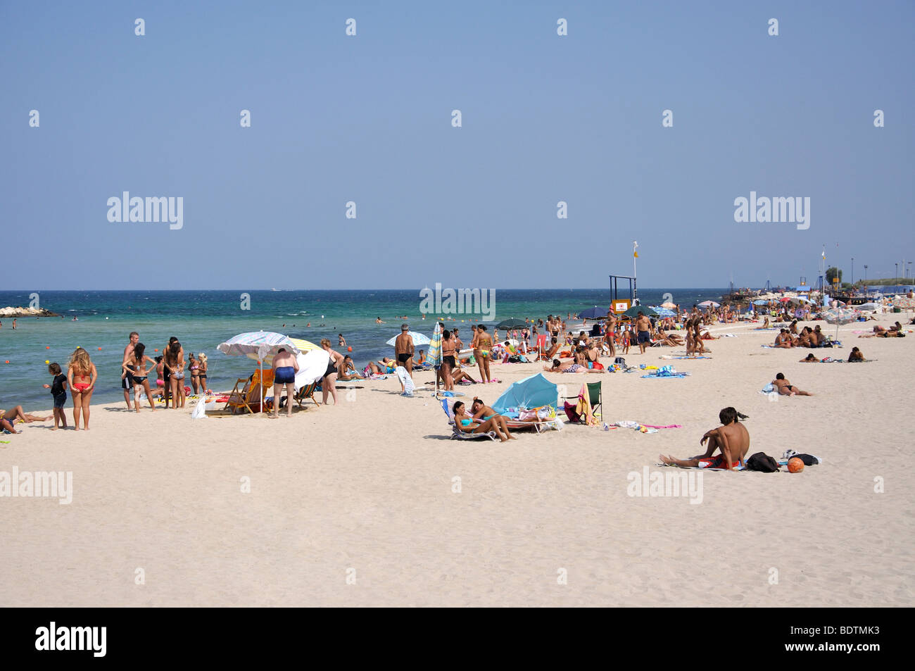 City beach, Bari, Bari Province, Puglia Region, Italy Stock Photo - Alamy