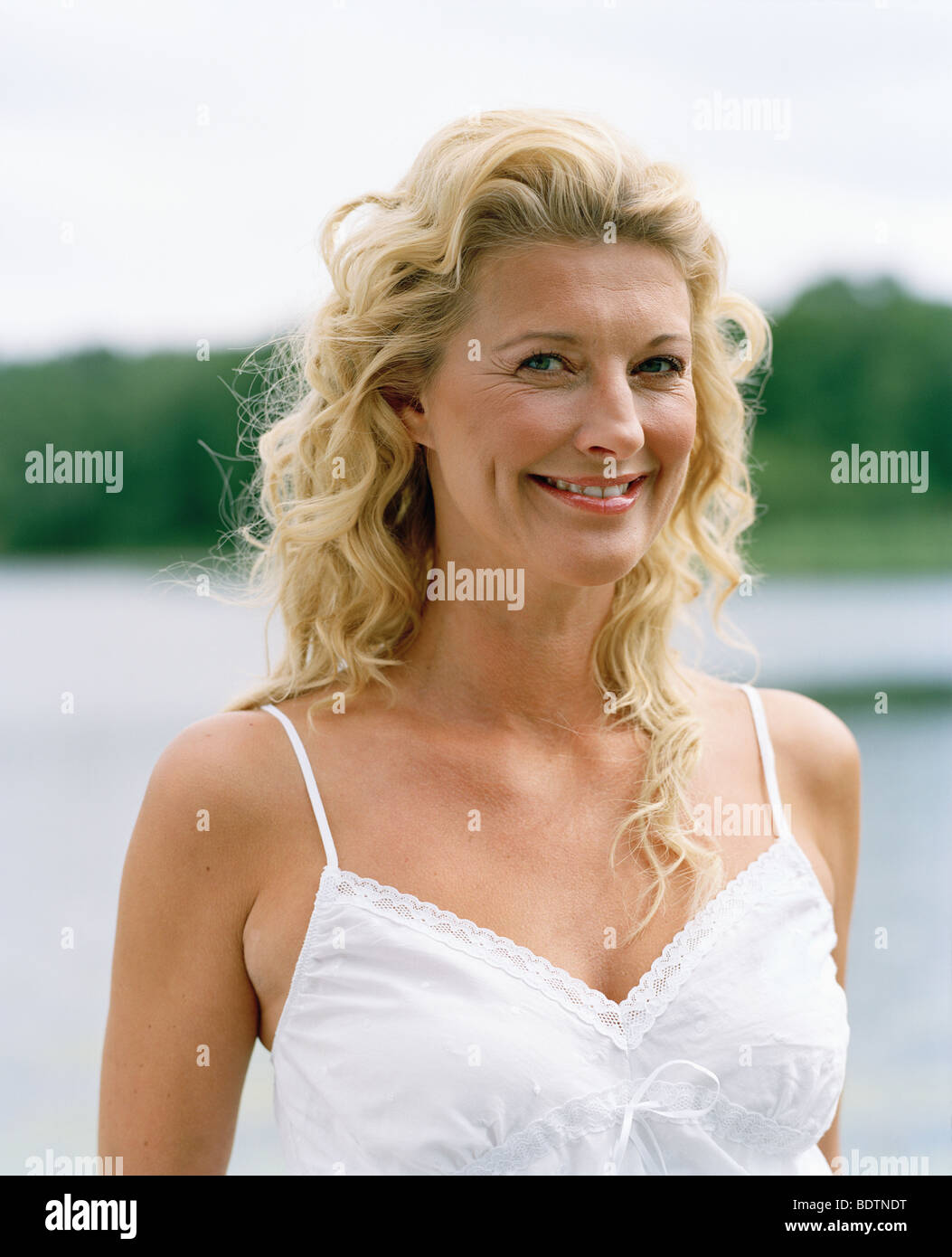 Portrait middle aged scandinavian woman hi-res stock photography and ...