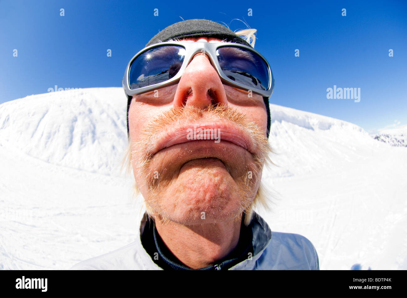 Crazy moustache closeup hi-res stock photography and images - Alamy