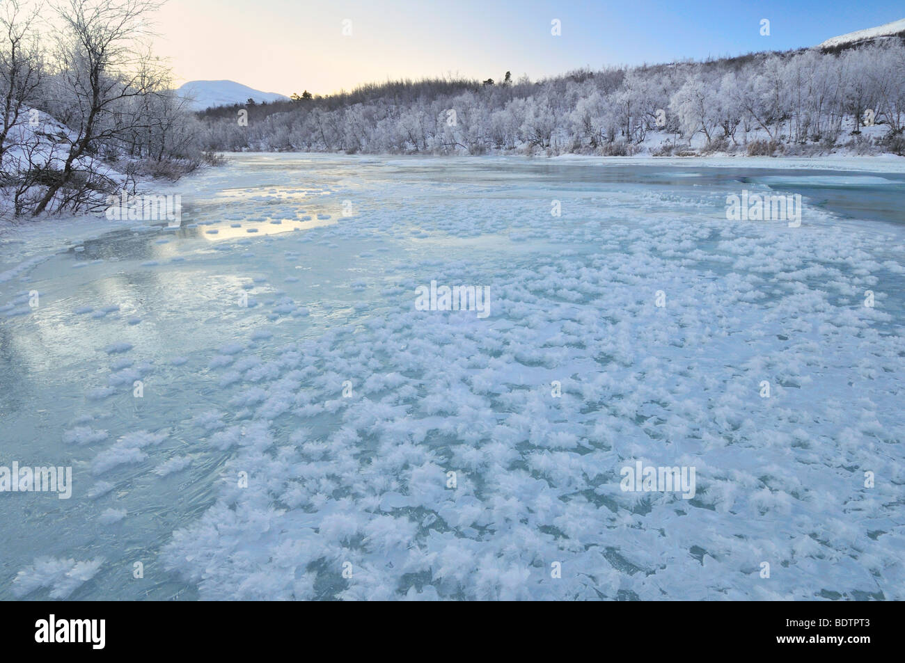 Abiskojakka river canyon abisko hi-res stock photography and images - Alamy