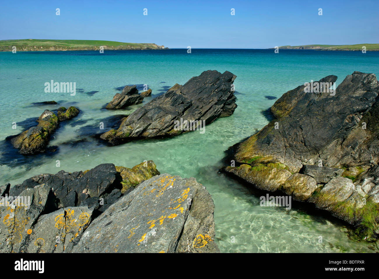 Scousburgh sands hi-res stock photography and images - Alamy
