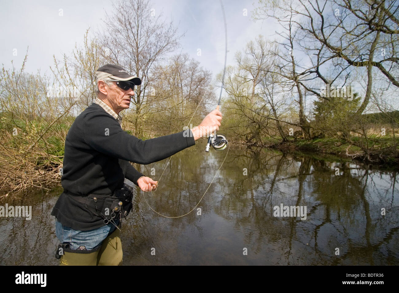 Angel fishing rod hi-res stock photography and images - Alamy