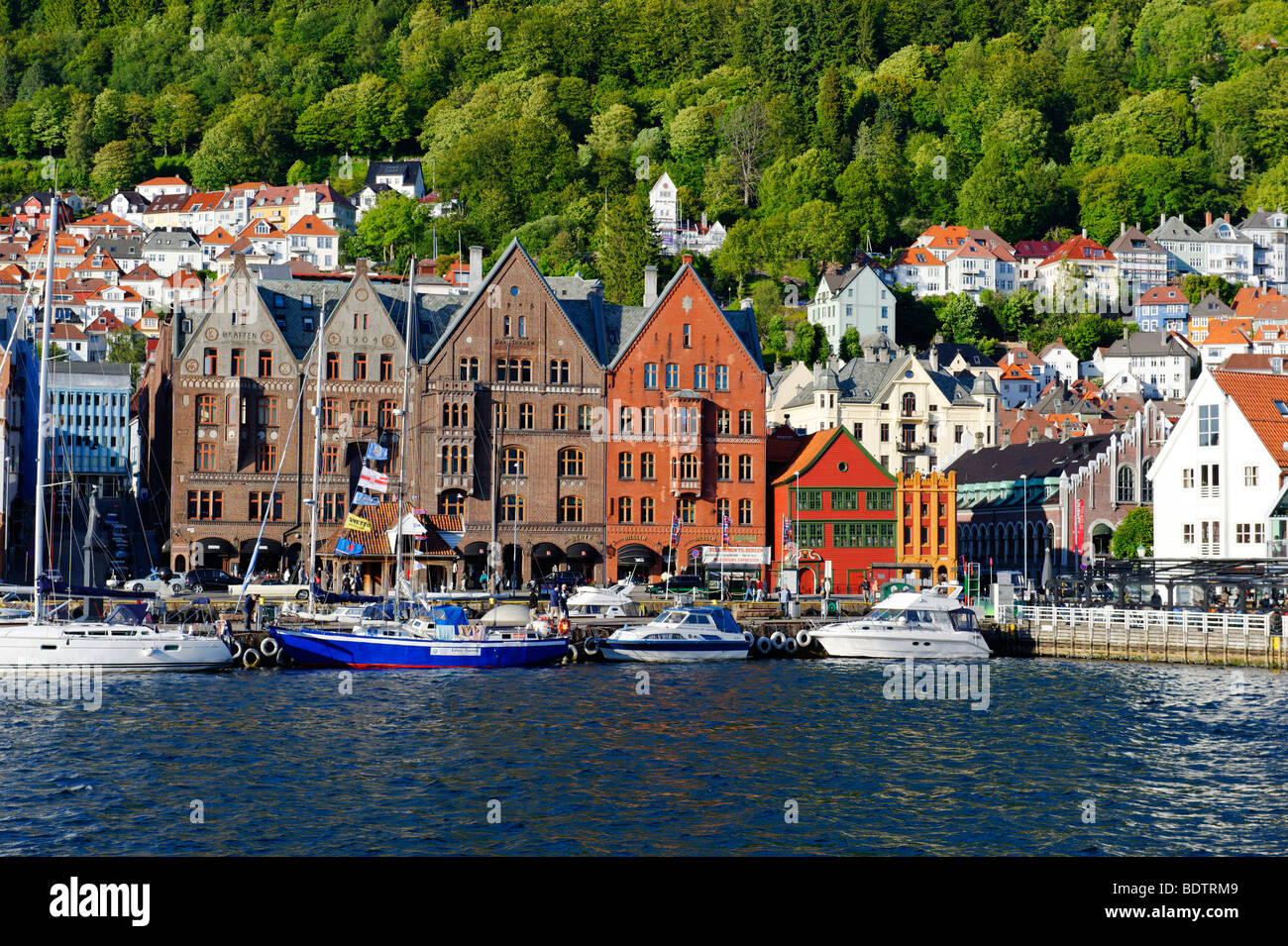 Quarter bryggen hi-res stock photography and images - Alamy