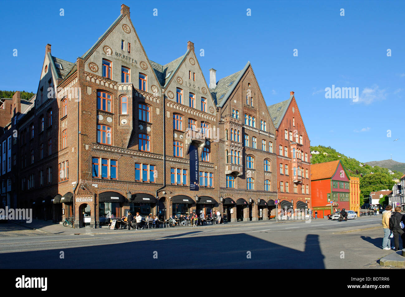 Bergen norway houses hi-res stock photography and images - Alamy