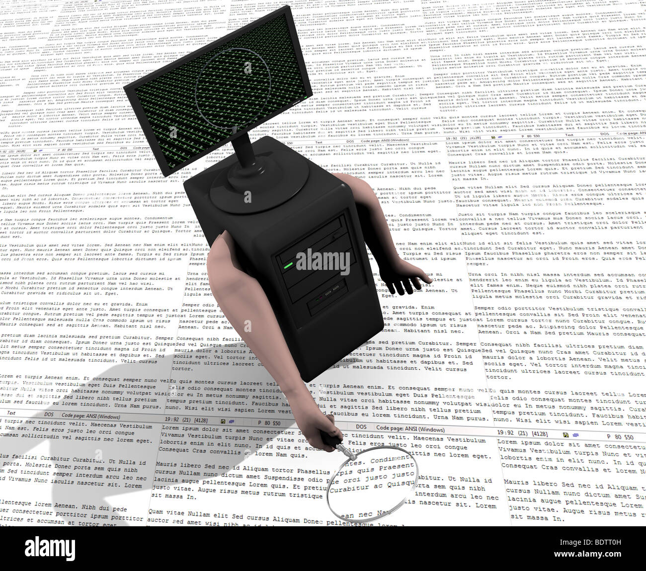 Cartoon search hi-res stock photography and images - Alamy