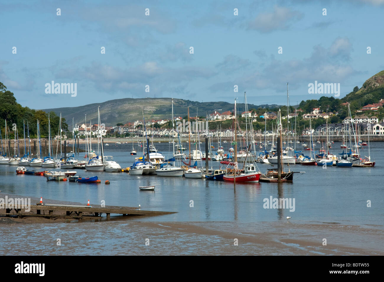 Conwy moorings hi-res stock photography and images - Alamy