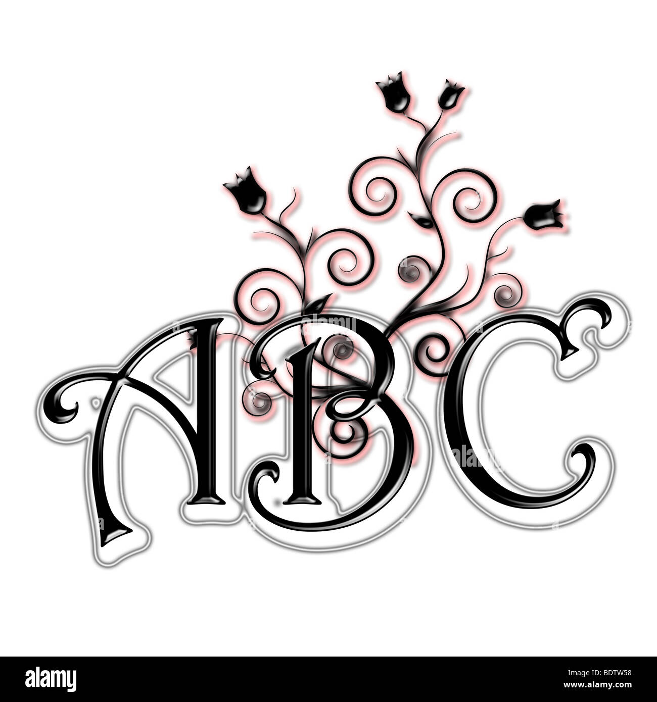 Black capital letters Cut Out Stock Images & Pictures - Alamy