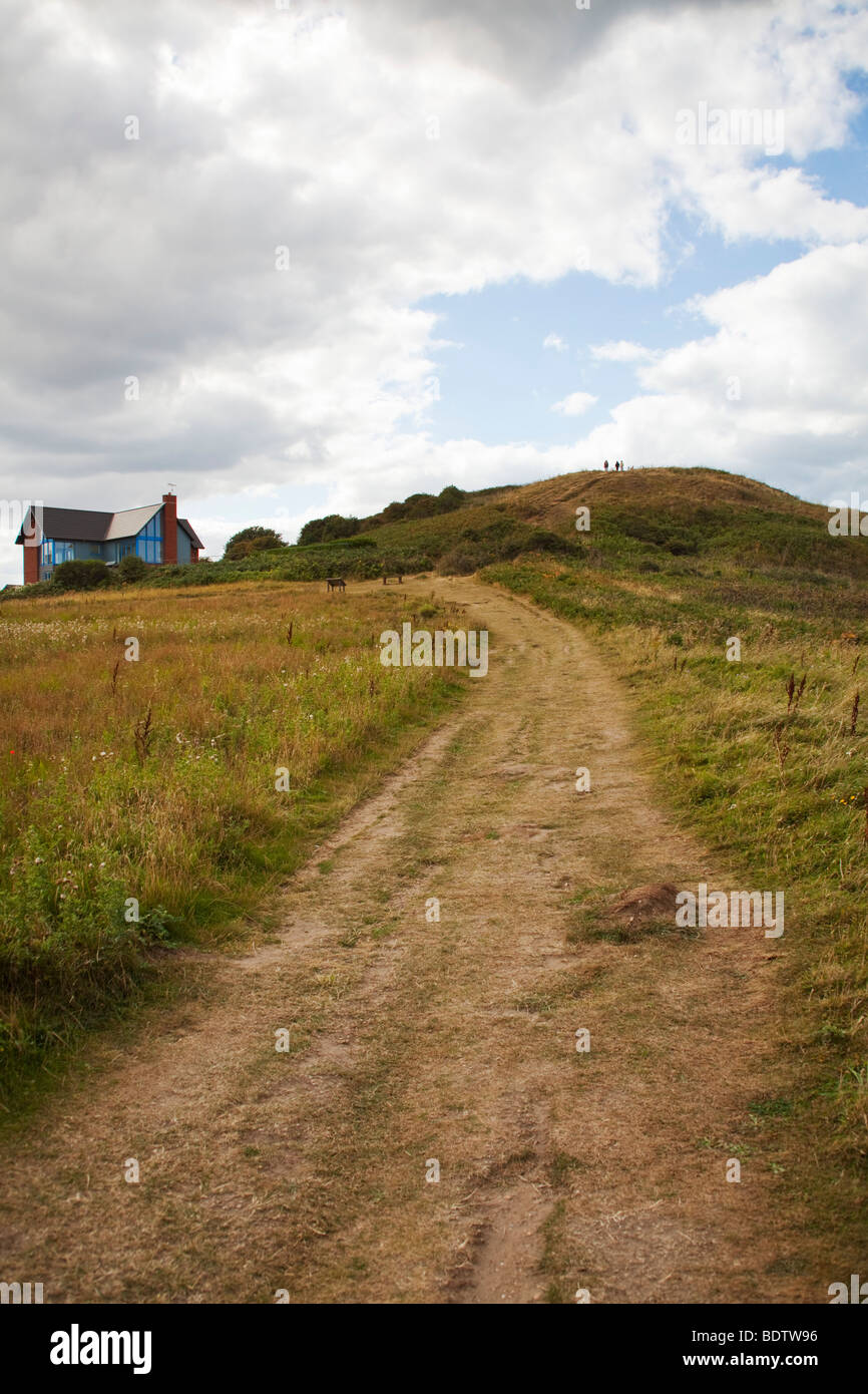 Norfolk coastal path Stock Photo - Alamy