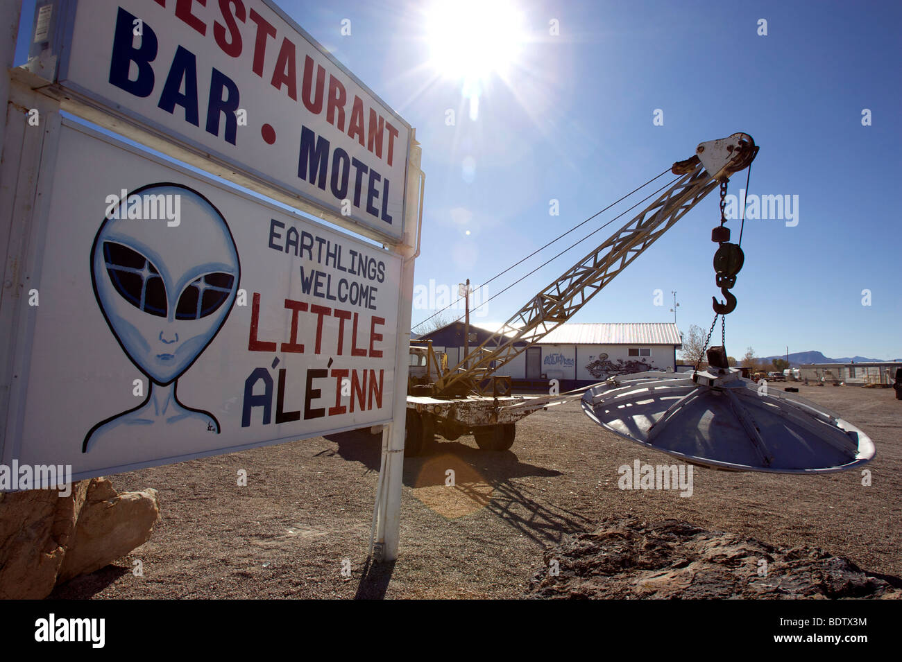 UNITED STATES-RACHEL- Little Ale Inn. PHOTO: GERRIT DE HEUS Stock Photo ...