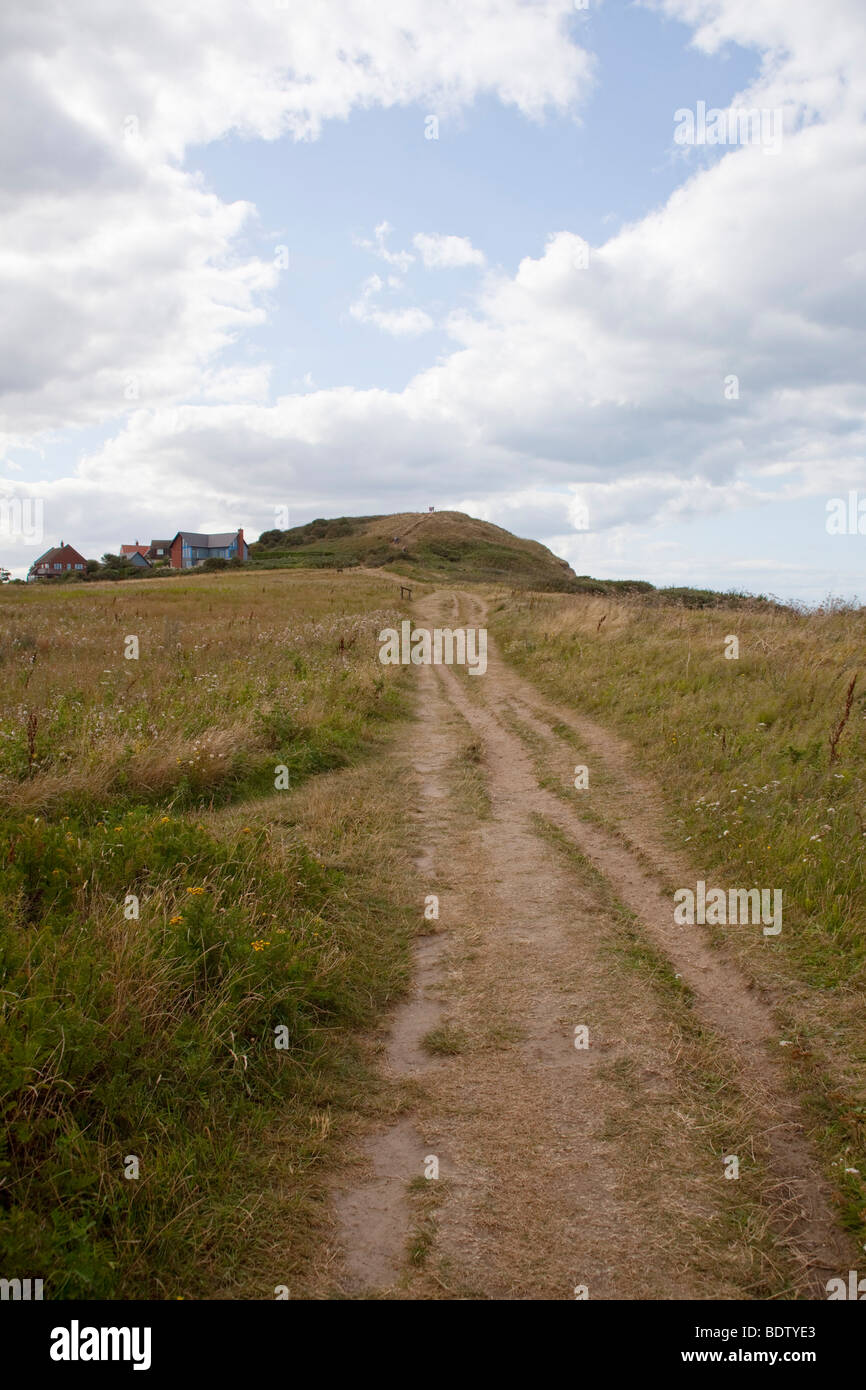 Norfolk coastal path Stock Photo - Alamy