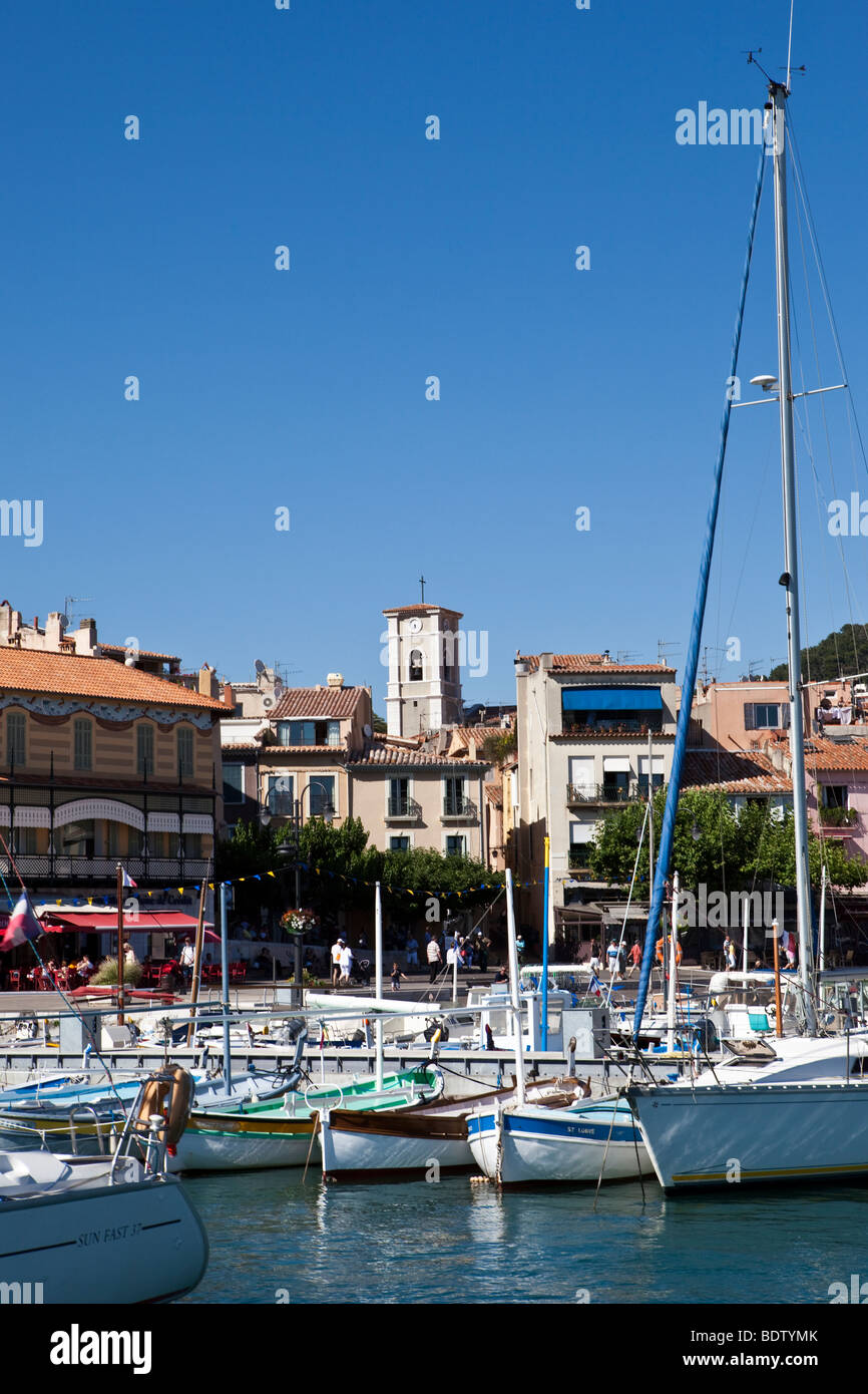Harbour from Cassis, France Stock Photo - Alamy