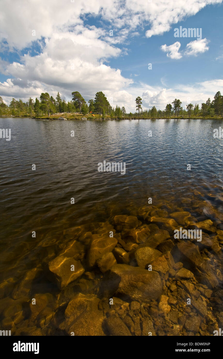 see im naturreservat rogen, haerjedalen, schweden, lake in nature ...