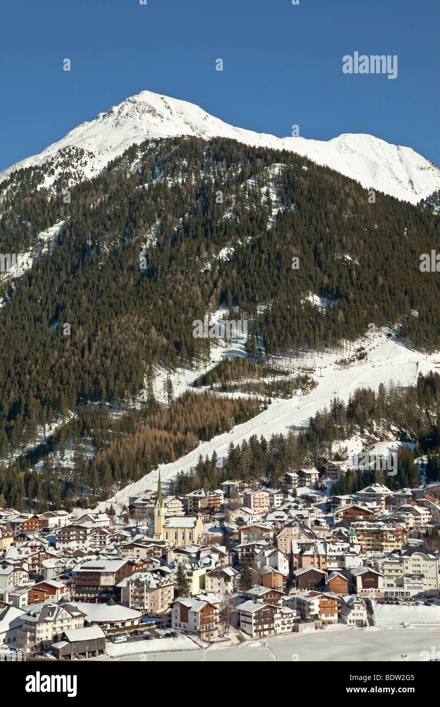 Europe, Austria, Tyrol, Ischgl in winter Stock Photo - Alamy