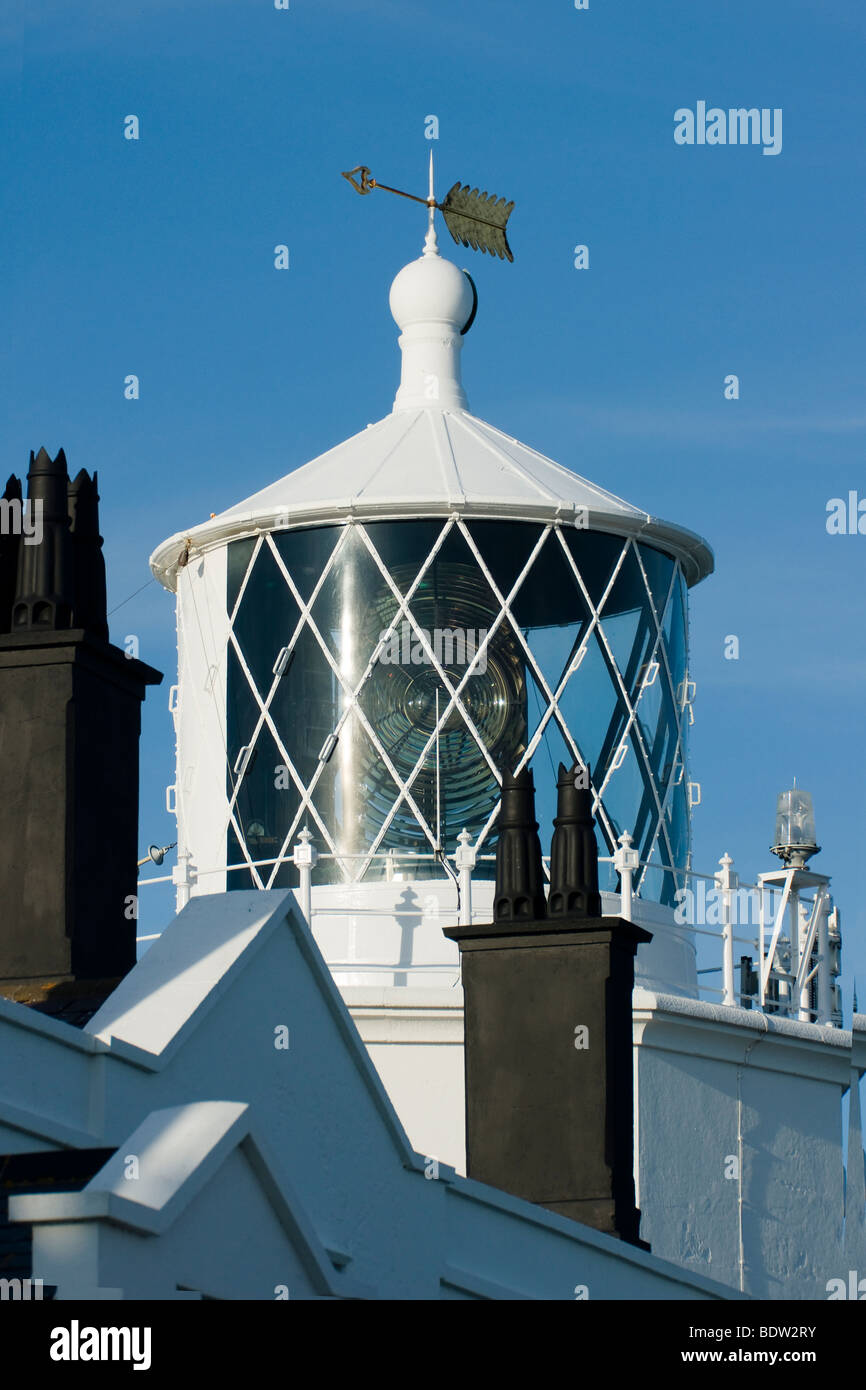 Lizard Point Lighthouse Cornwall England UK Stock Photo - Alamy