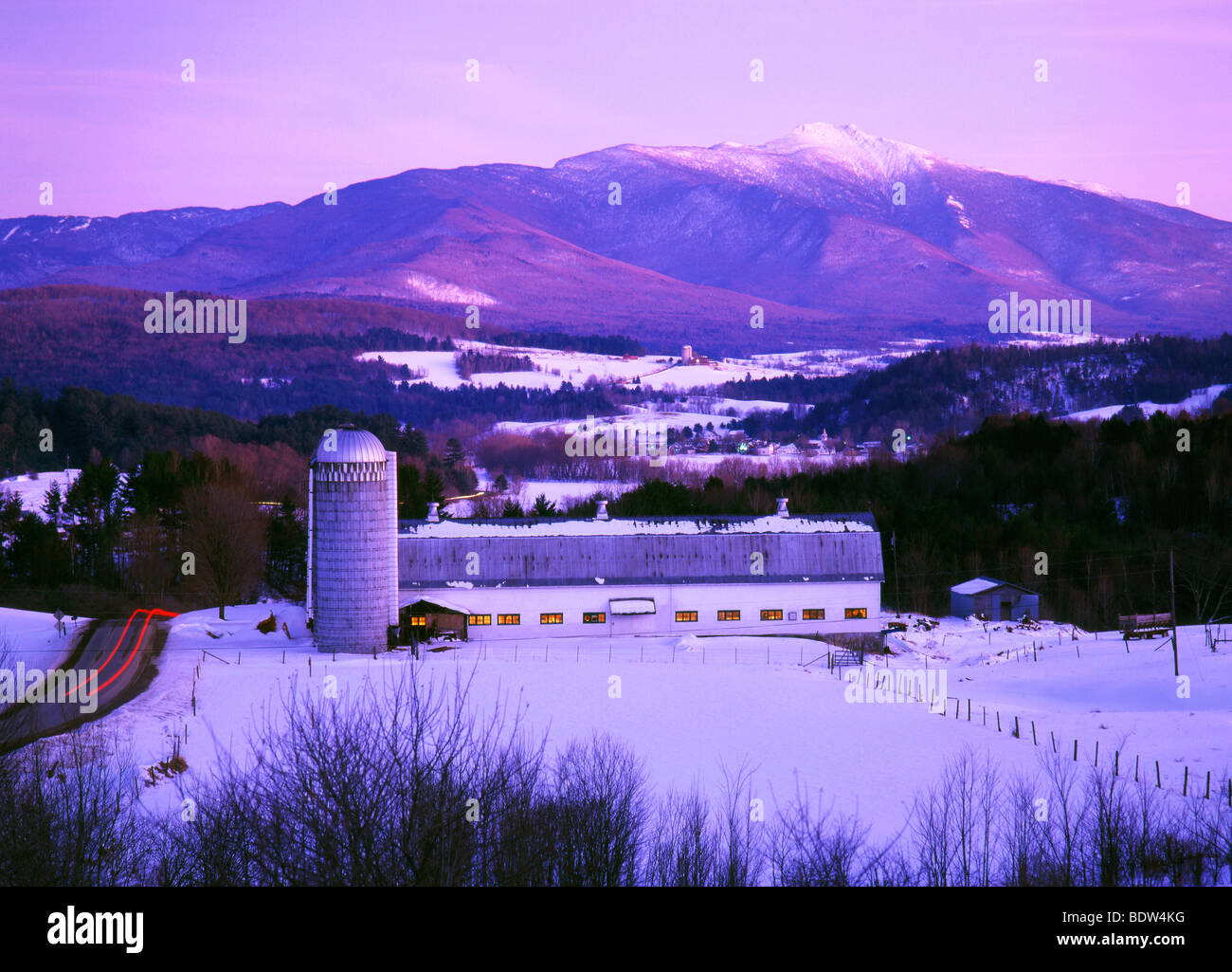 Mansfield Mountain, Vermont, USA Stock Photo - Alamy