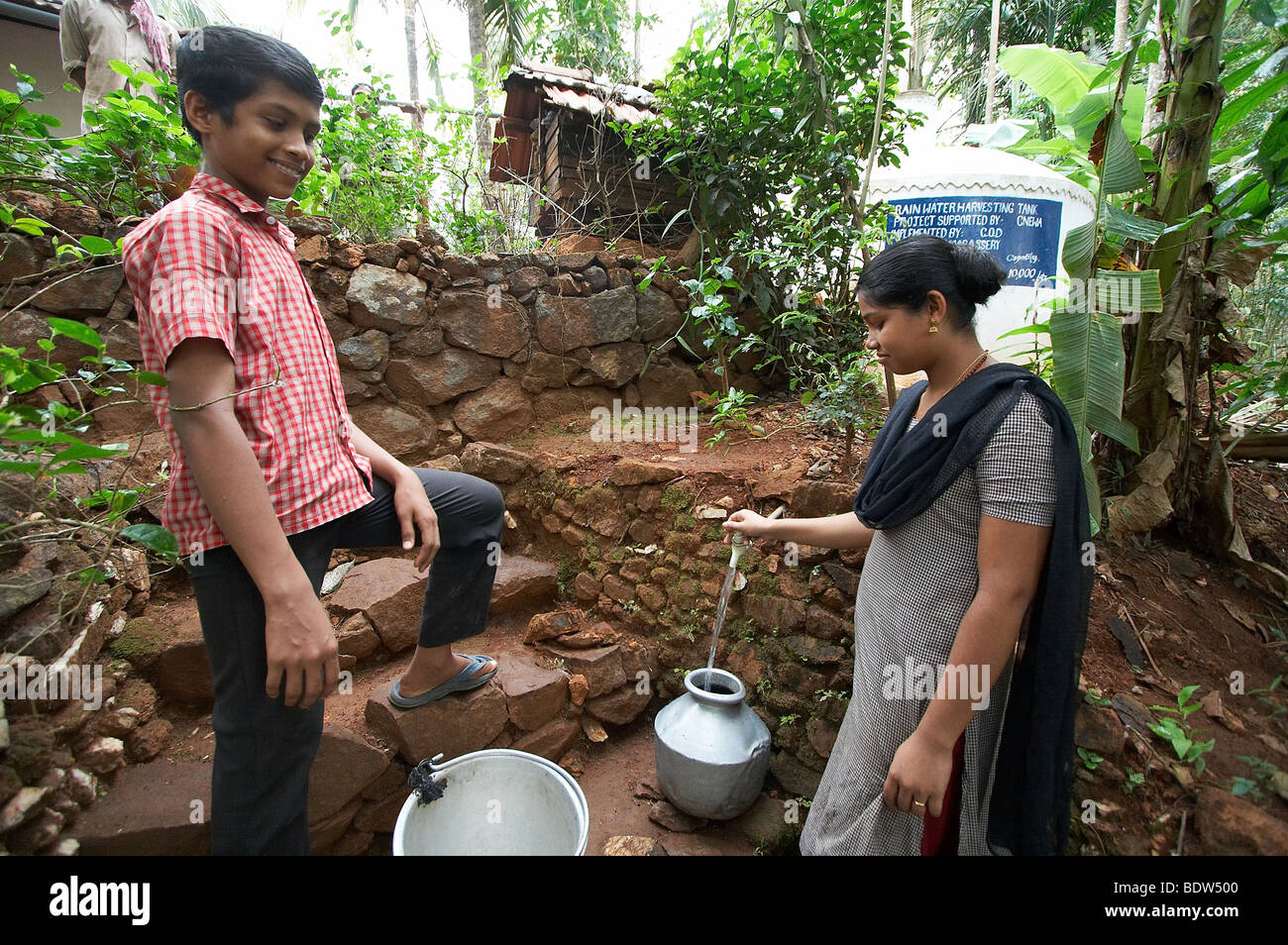 INDIA Rainwater harvesting project in villages of Kozhikode District ...