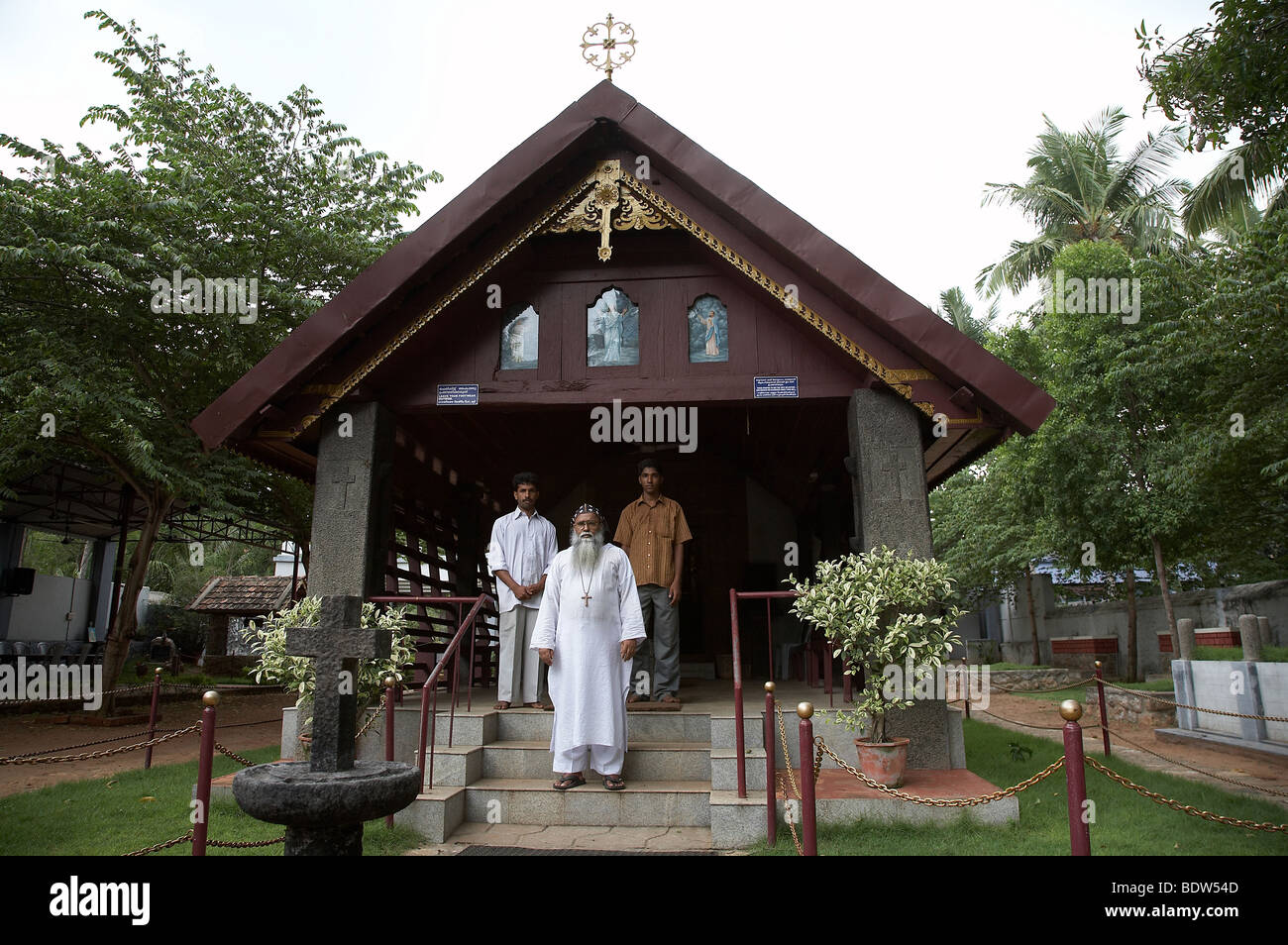 INDIA Saint Mary's Syrian Orthodox church at Thiruvithancode, Tamil ...