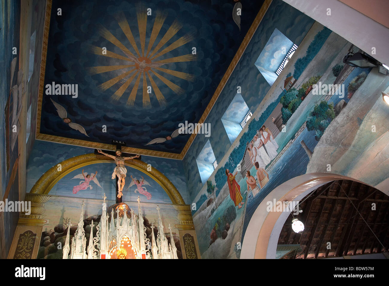INDIA The Syro-Malabar church, founded by Saint Thomas, at Palayur ...