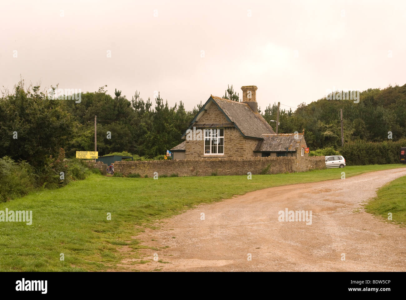 A cafe at mothecombe beach Stock Photo - Alamy