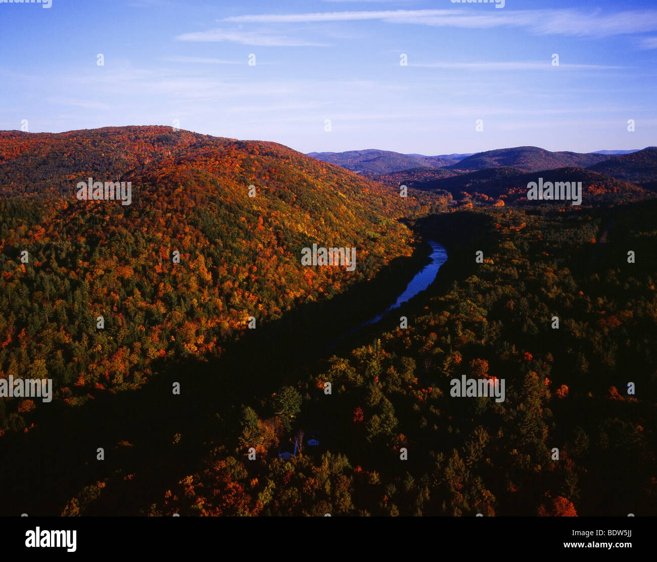 Vermont mountains aerial hi-res stock photography and images - Alamy