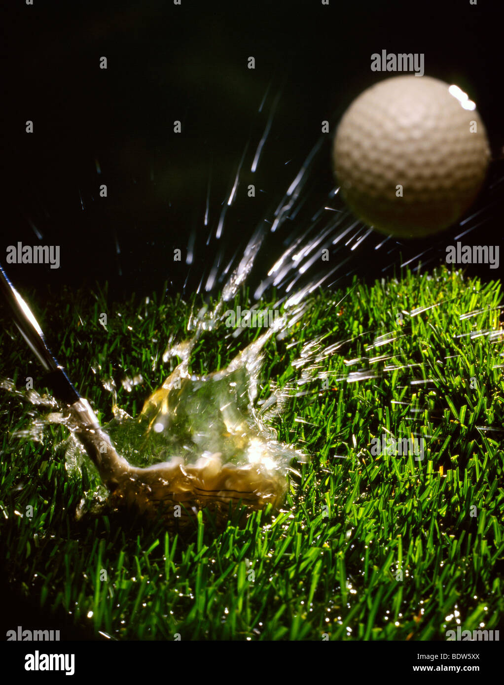 Golf dimple hi-res stock photography and images - Alamy